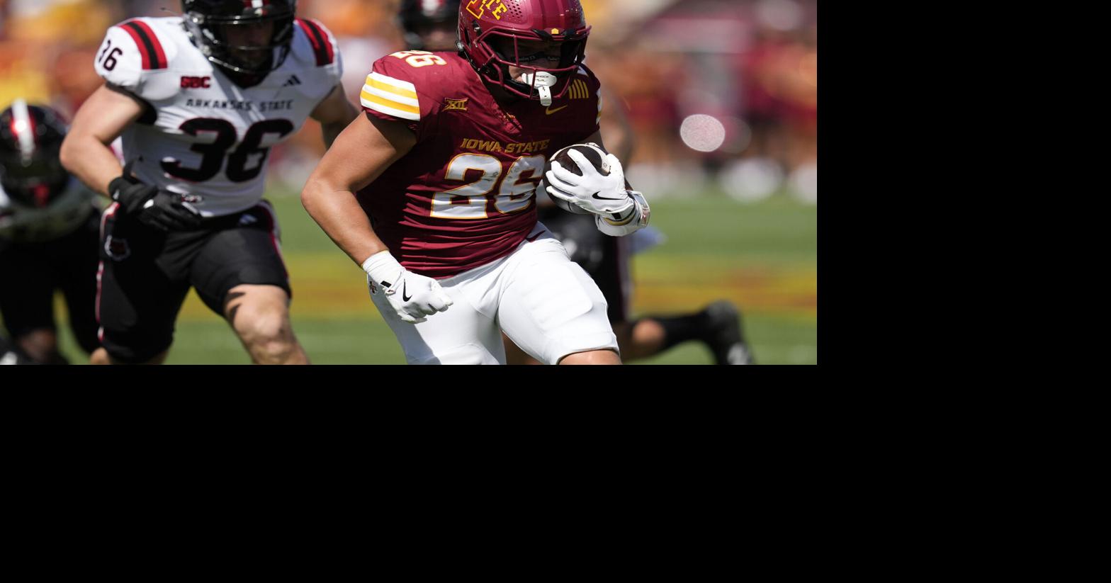 Iowa State running backs run over Arkansas State