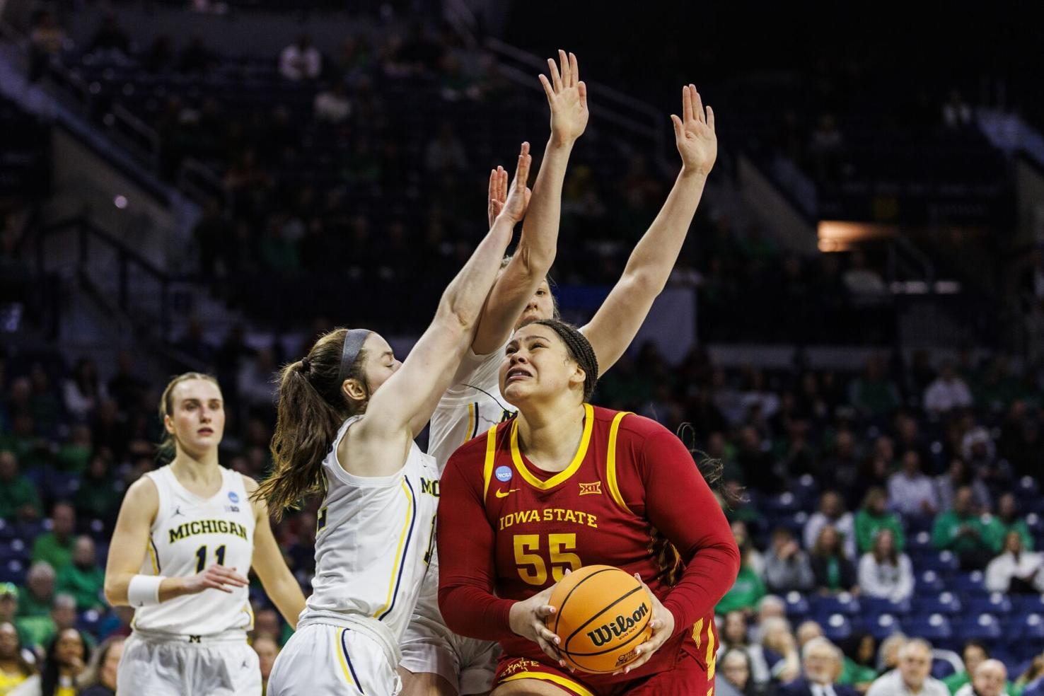 Audi Crooks breaks Iowa State scoring record in Indiana win