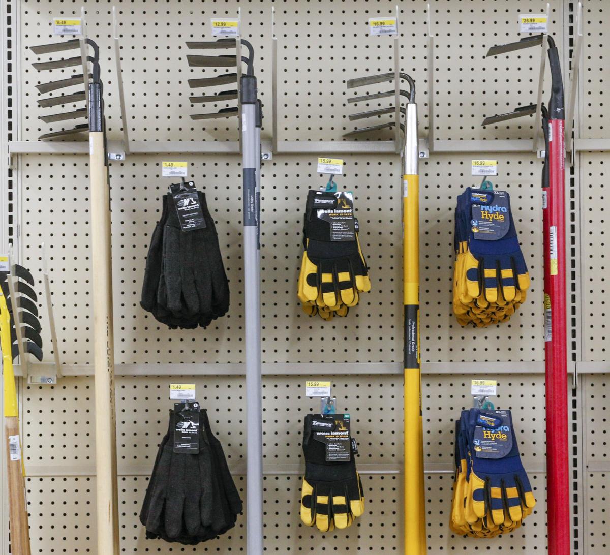 Tools, lawn mower need to be put away nicely