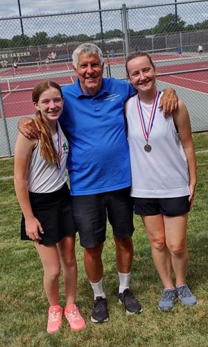 Alleman's Holst and Reagan geared up for sectional tennis meet