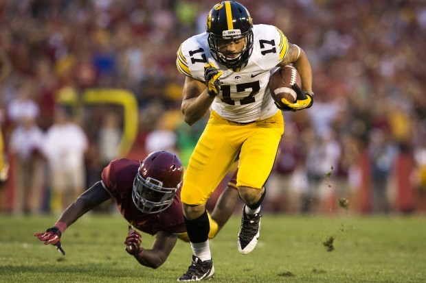 Veteran Hawkeye receivers welcome the competition