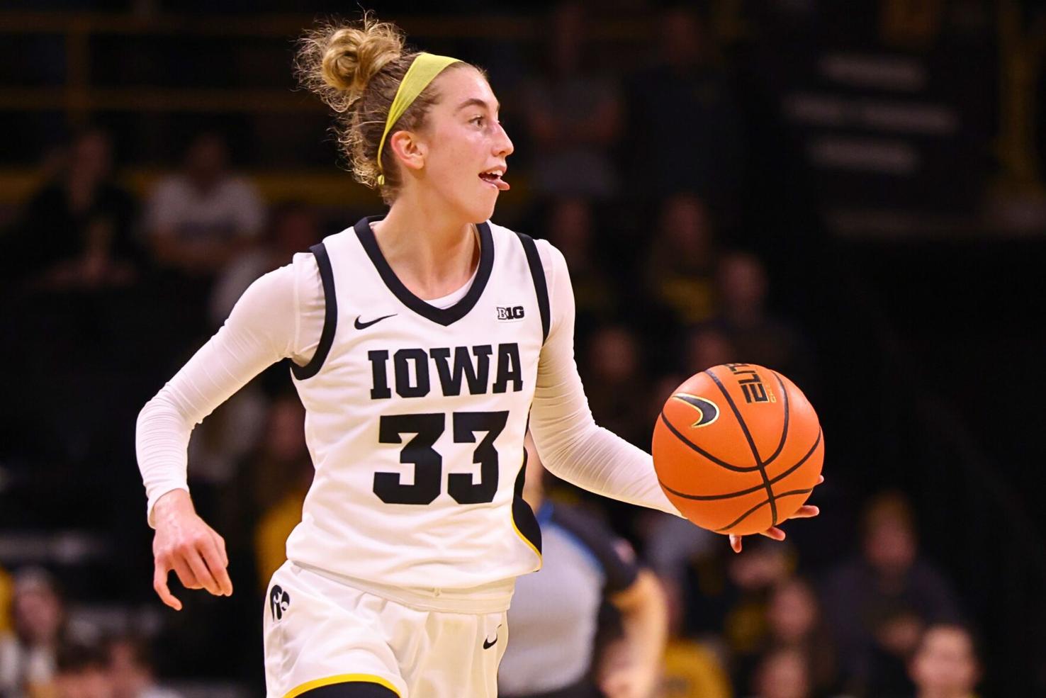 Iowa's Lucy Olsen picked by Washington Mystics in WNBA Draft