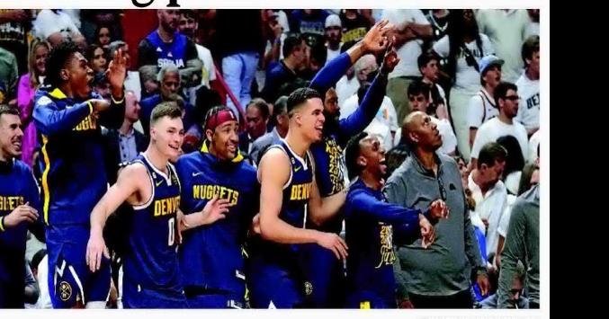 Nuggets showing poise versus Heat