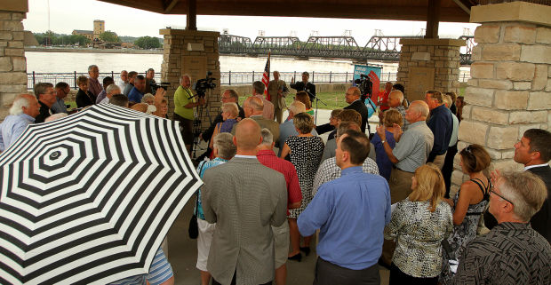 Rotary pavilion becomes part of river's history