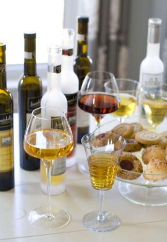 Ice wines are a cool favorite for holiday menus