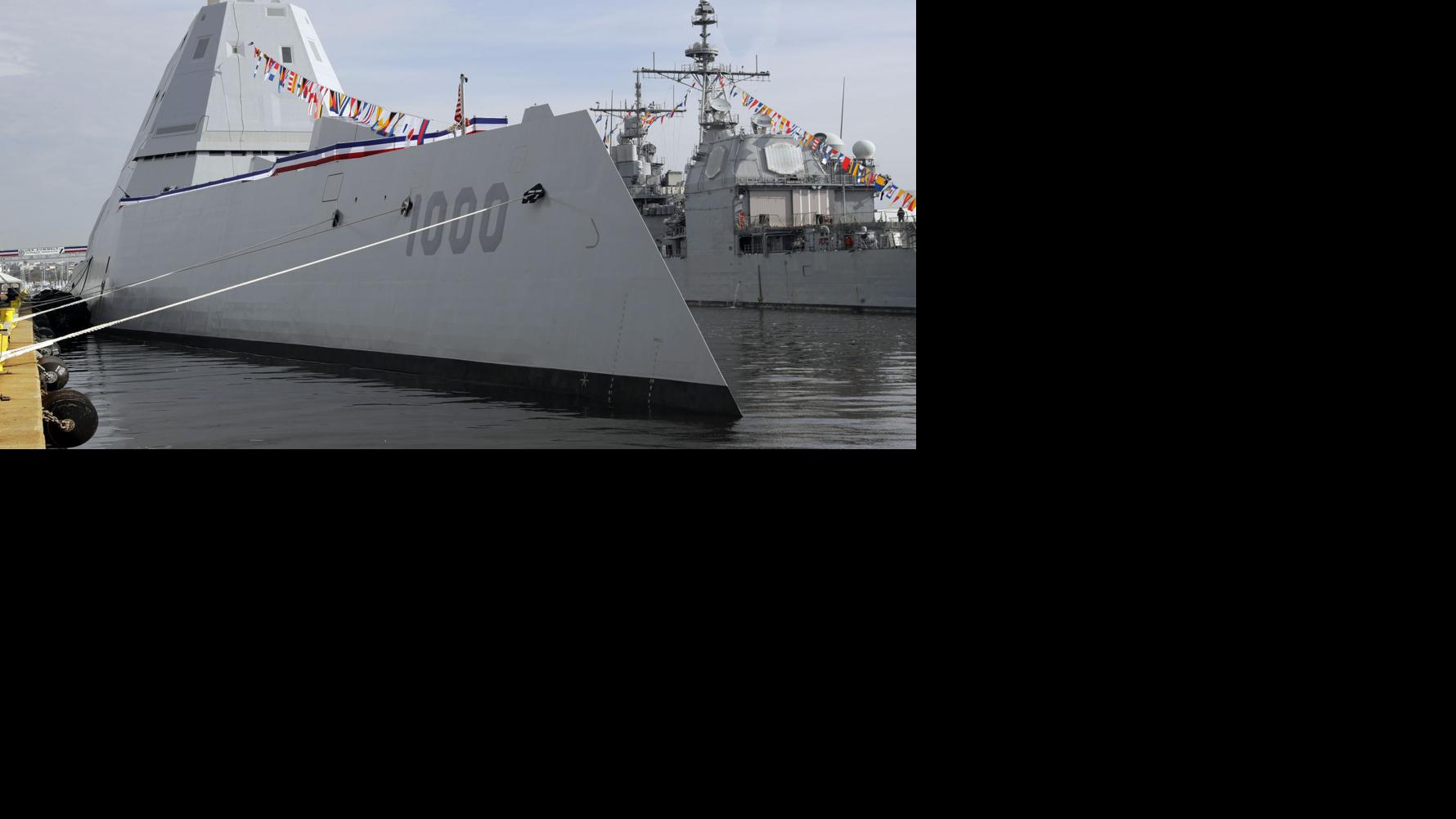 The Navy's new stealth warship, in 15 photos | National News | qctimes.com