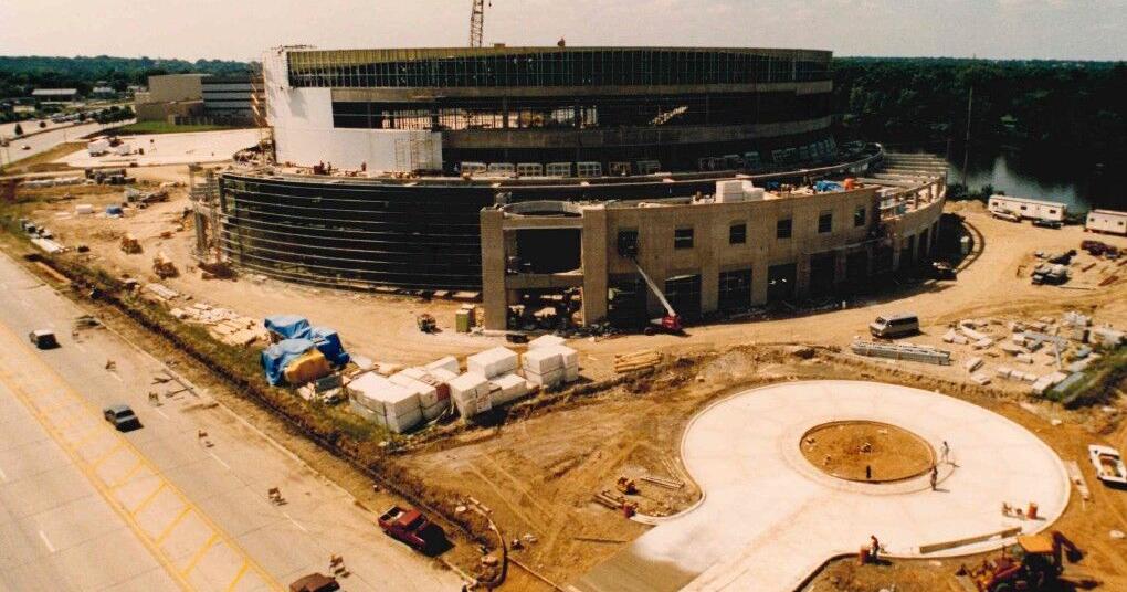 The MARK arena in downtown Moline over the years
