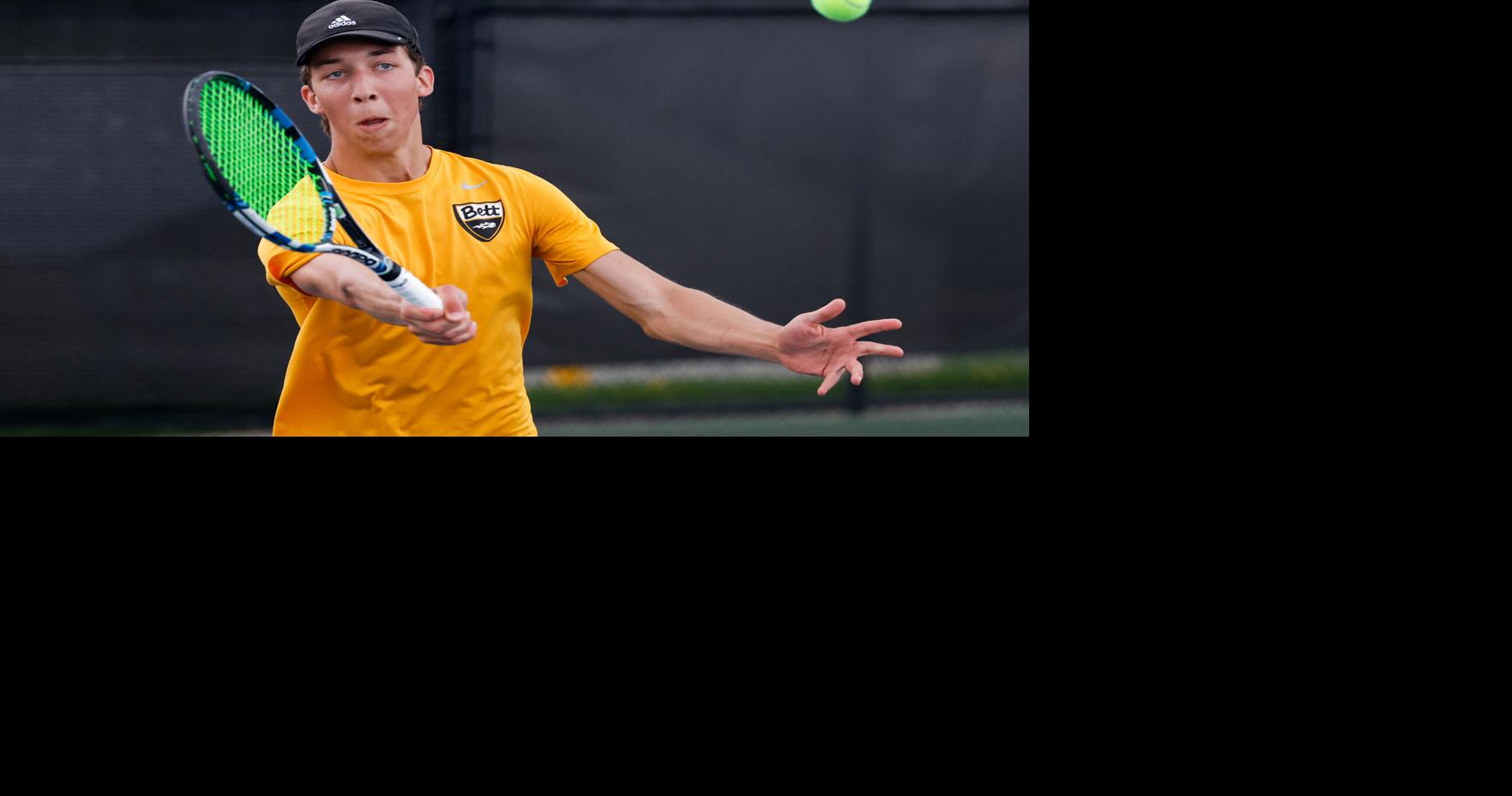 Prep boys tennis: Bettendorf's Gehler rallies in semifinal to secure ...