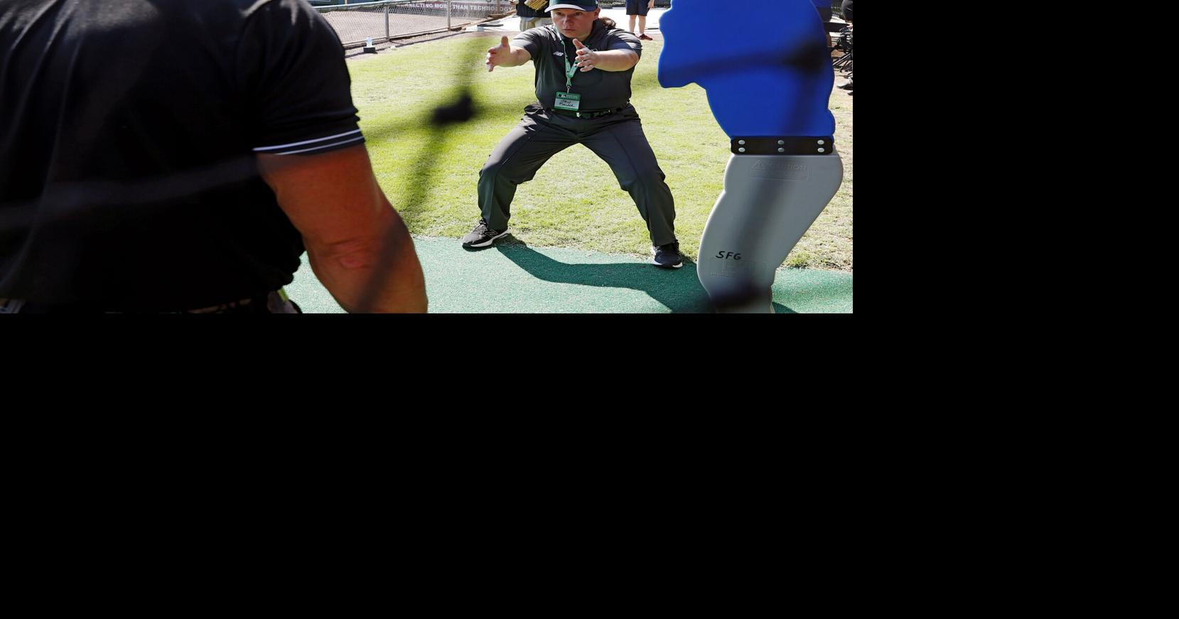 Pawol on verge of becoming first MLB woman umpire