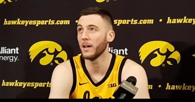 Hawkeye G Connor McCaffery on his recent 3-point shooting