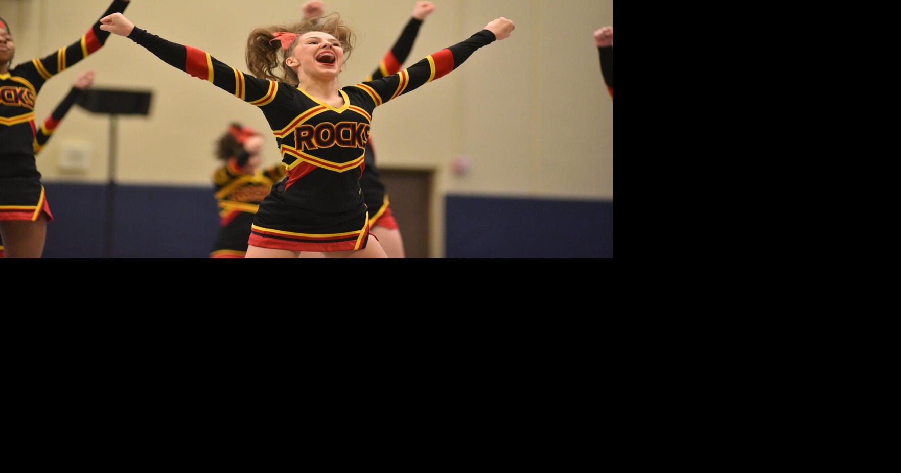 Rock Island IHSA Sectional Competitive Cheerleading