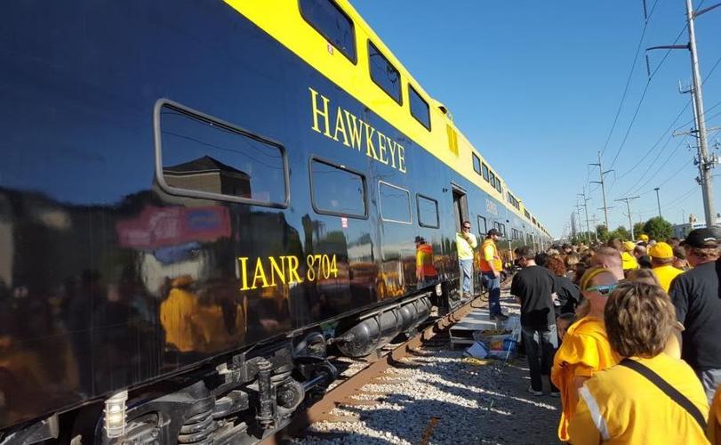 10 @ 10: Hawkeye Express delivers fans to Kinnick