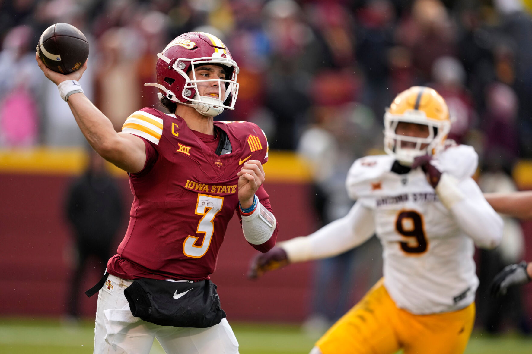 Iowa State quarterback Rocco Becht transfers to Penn State