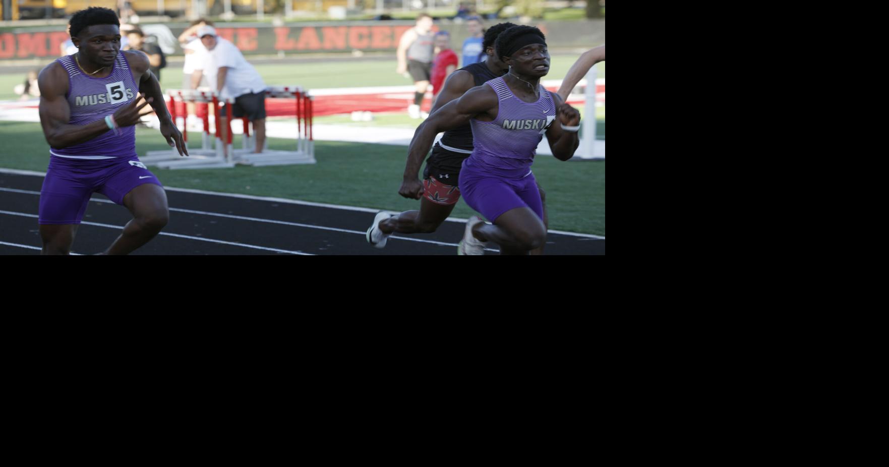 MAC track and field meet North School Iowa districts