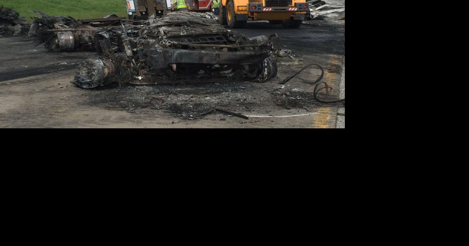 Victim identified in fiery Interstate 80 crash