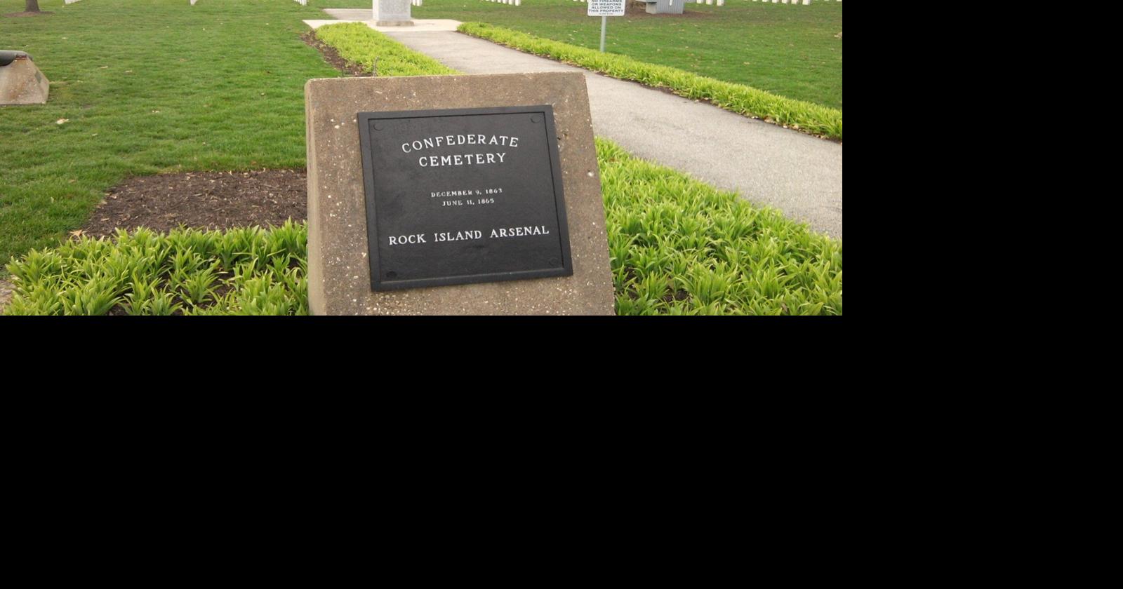 Confederate POWs part of Arsenal Island, Civil War history