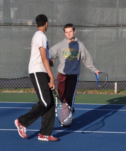 Prep tennis: Moline's Puri, Rumley team up for one last run