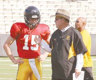 Hawkeyes' Rudock ready for action