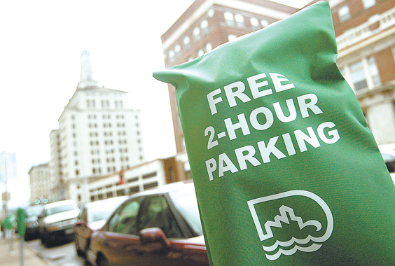 Free downtown parking faces uncertain future