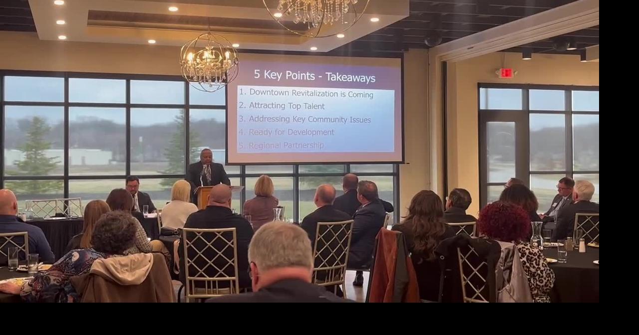 East Moline Mayor Reggie Freeman delivers the 2024 State of the City ...