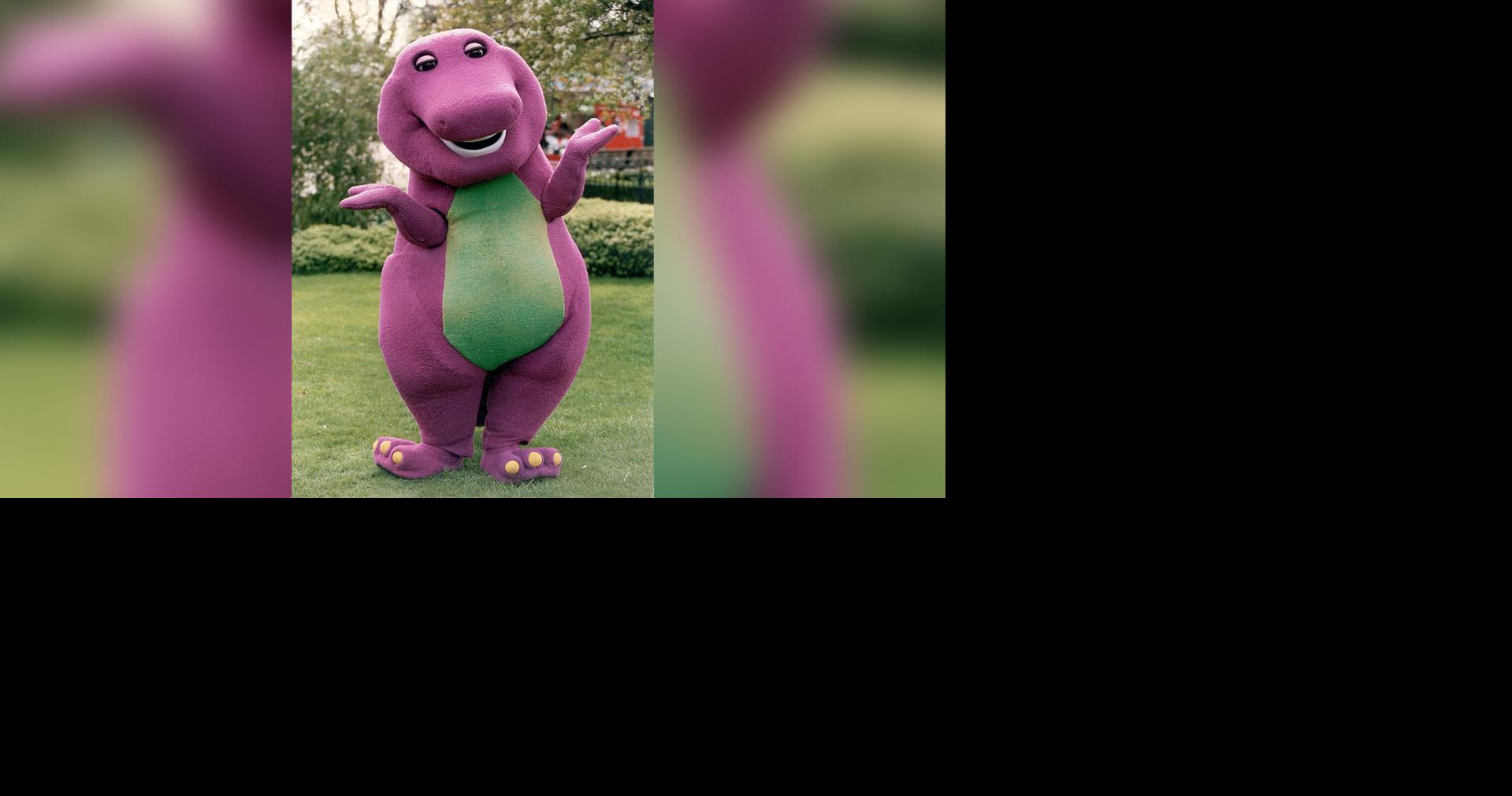 Barney the purple dinosaur is back and he has a new look