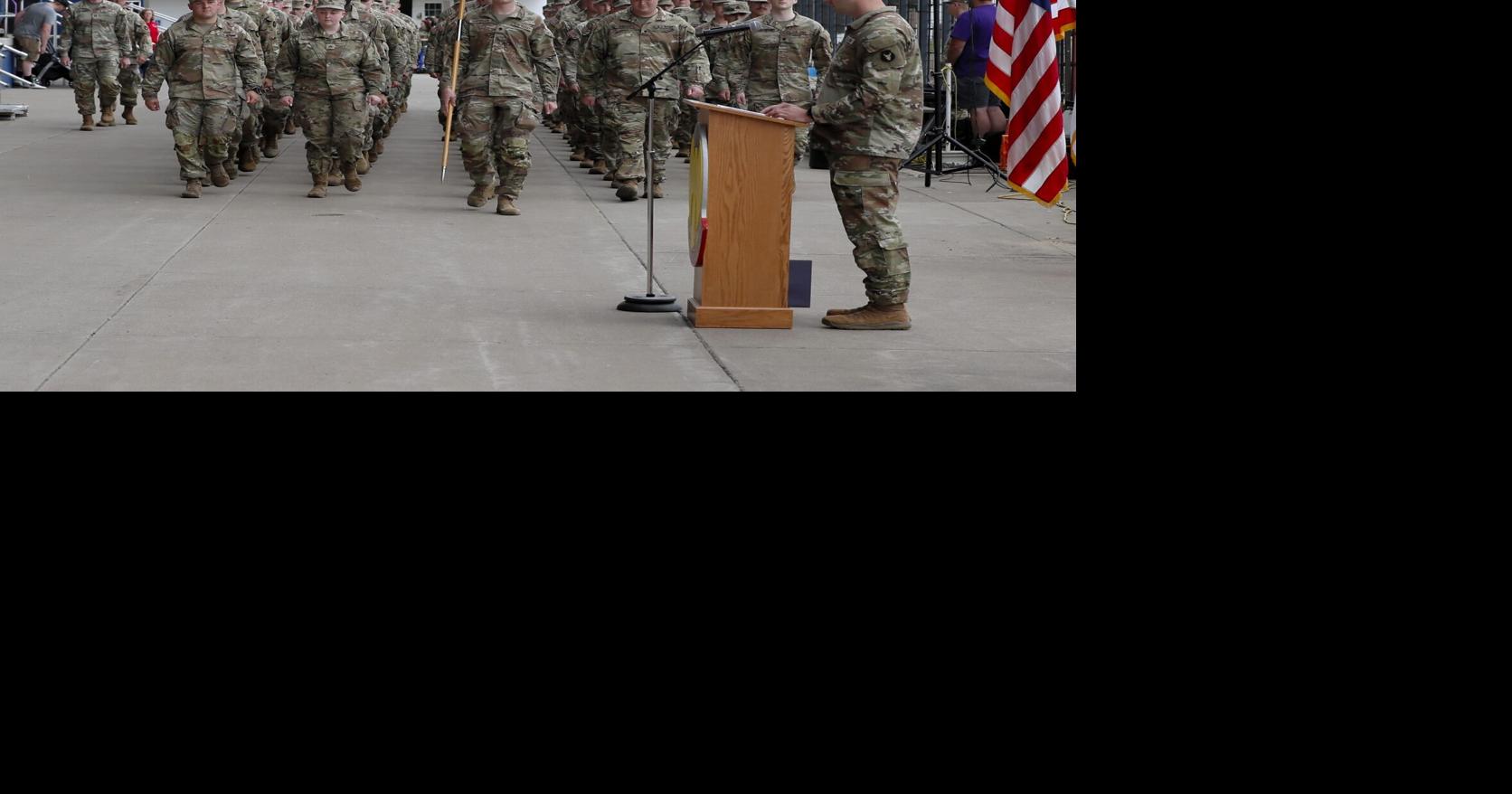 Davenport-based Iowa National Guard units deploy