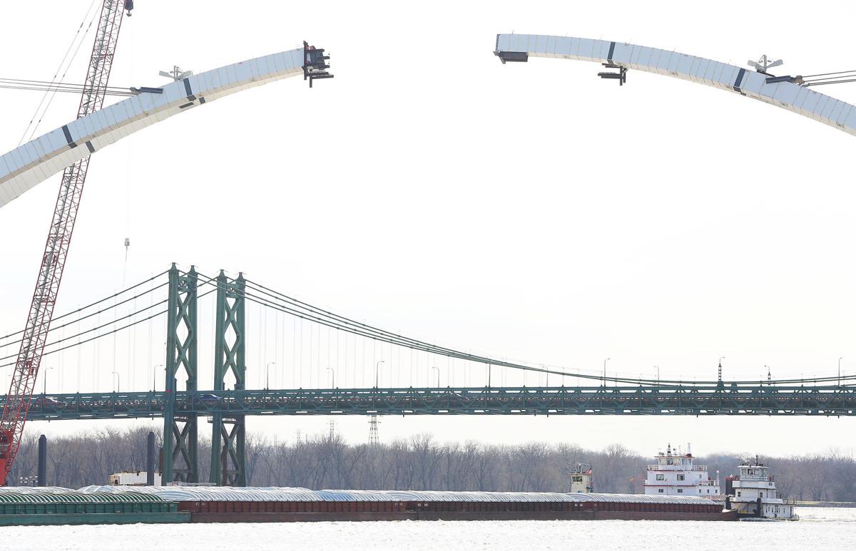 I-74 bridge: Work begins on second arch over the Mississippi River in ...