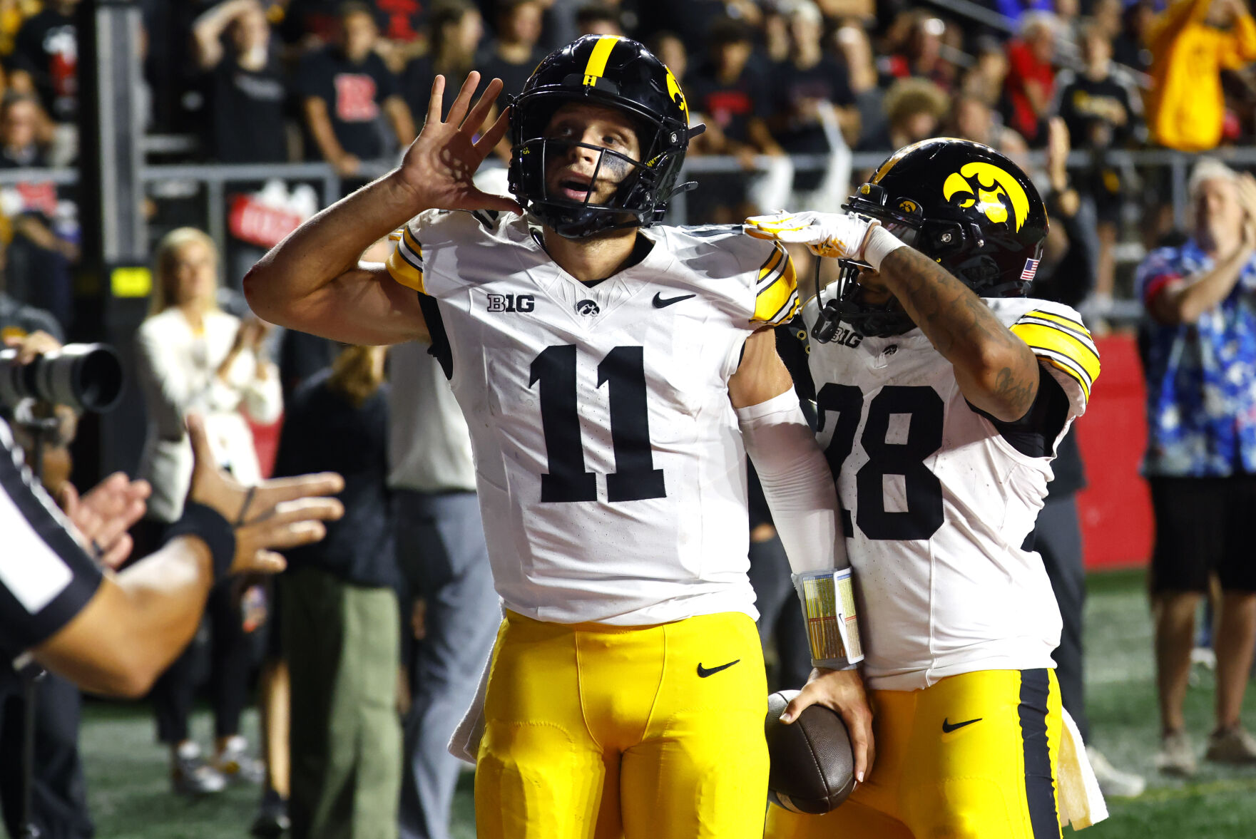 How much impact did Mark Gronowski’s injury have on Iowa?