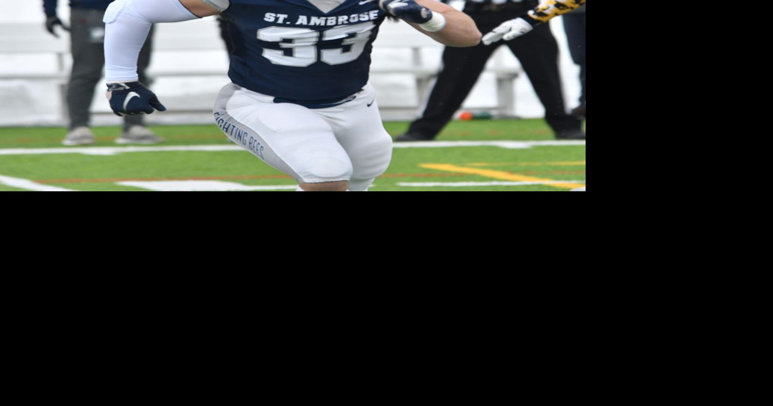 Bees' linebacker playing with a purpose