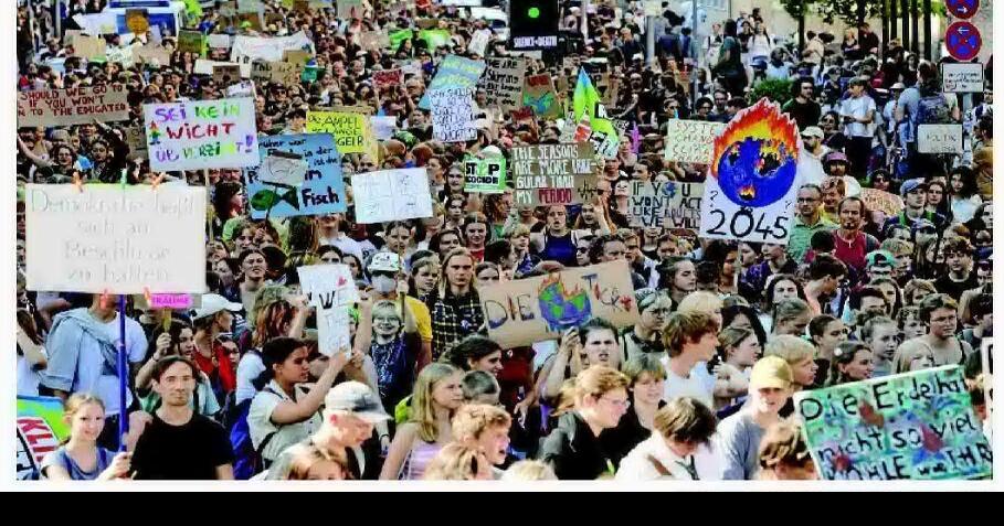 CLIMATE ACTIVISTS AROUND GLOBE PROTEST FOSSIL FUELS