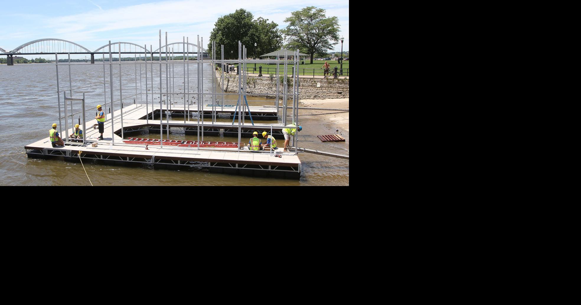 Davenport's fire boat house comes together