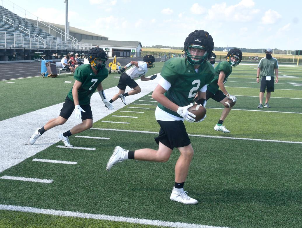 Photos: Geneseo High School football team practice