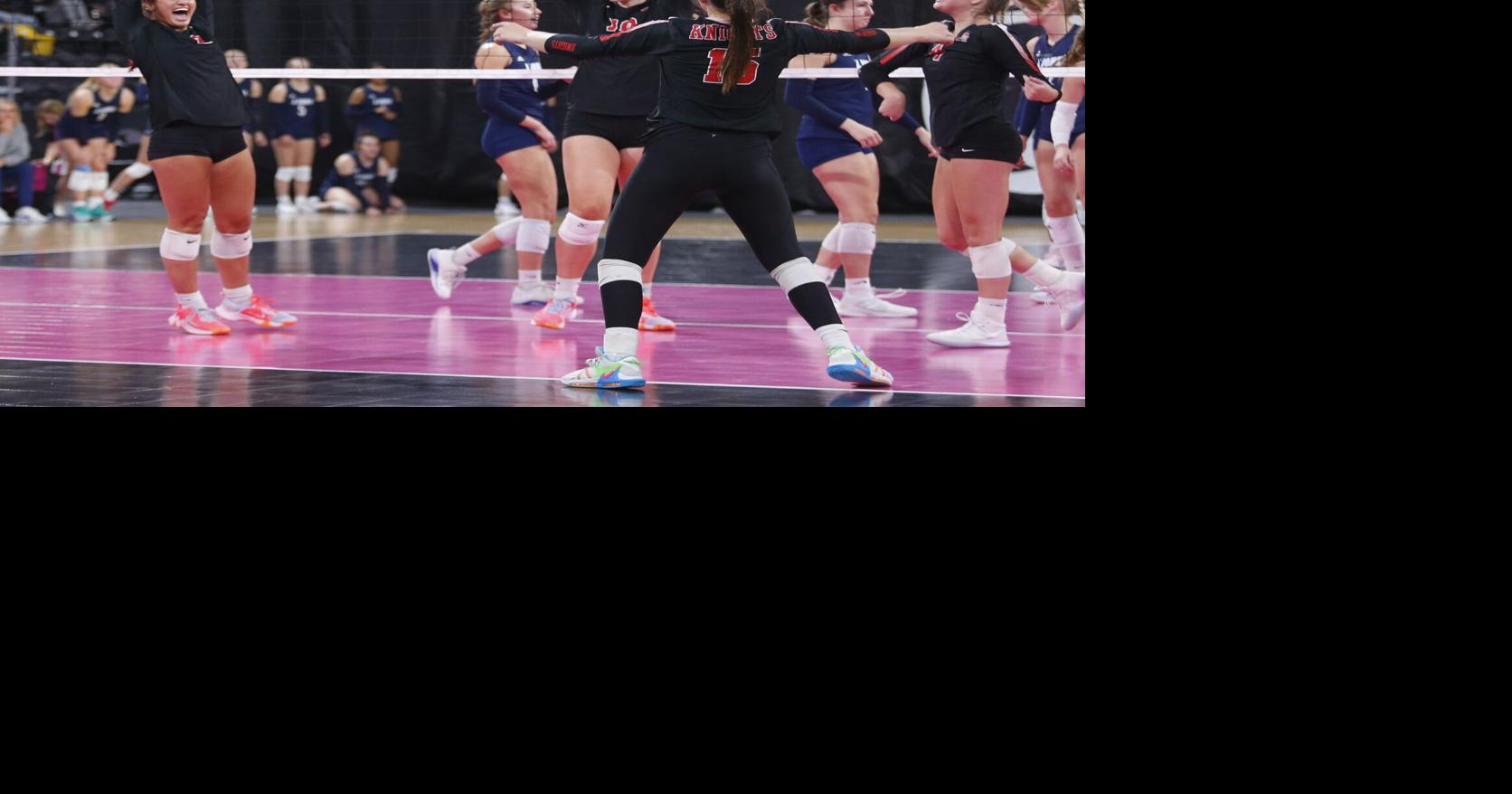 Assumption girls volleyball moves on to 3A semifinals
