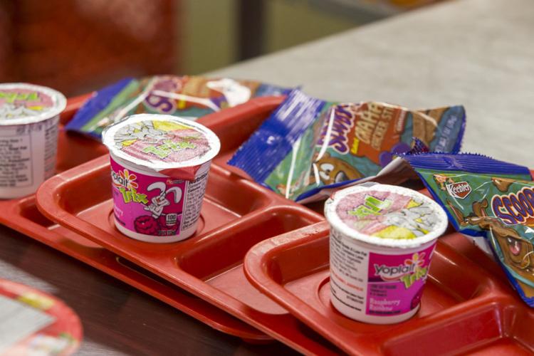 Some schools serve breakfast in classrooms