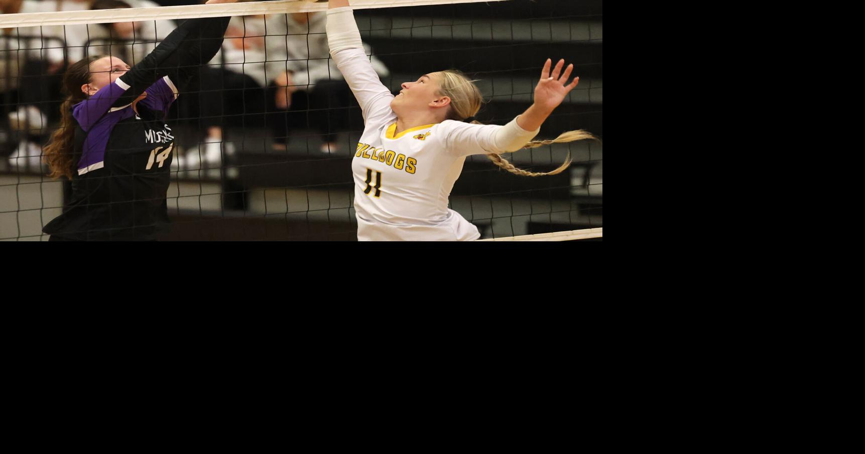 IOWA PREP VOLLEYBALL: Bulldogs handle Muskies in four sets