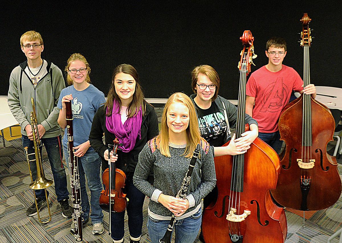 Excited MHS band and orchestra students prepare for All-State