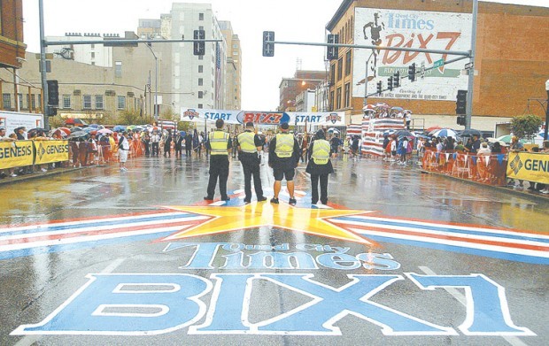 Painting of Bix logo a family tradition