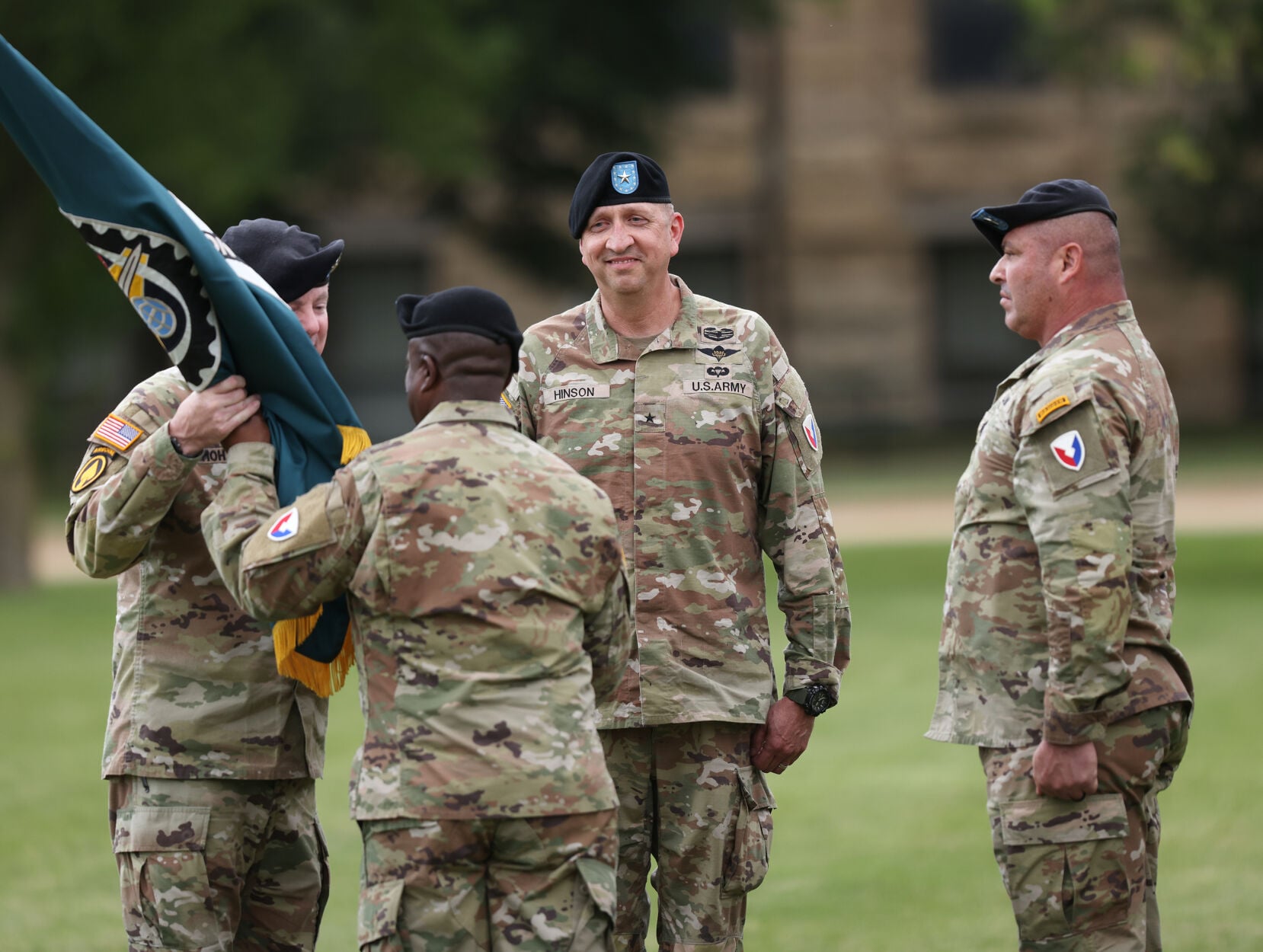 In ceremony rich in tradition, Brigadier General John 'Brad' Hinson ...