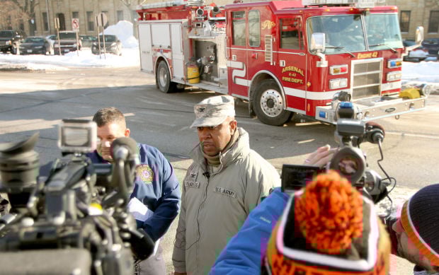 Arsenal Island buildings evacuated due to air contamination | Local ...