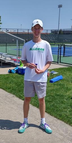 Illinois state boys tennis: Alleman's Patrick secures second straight ...
