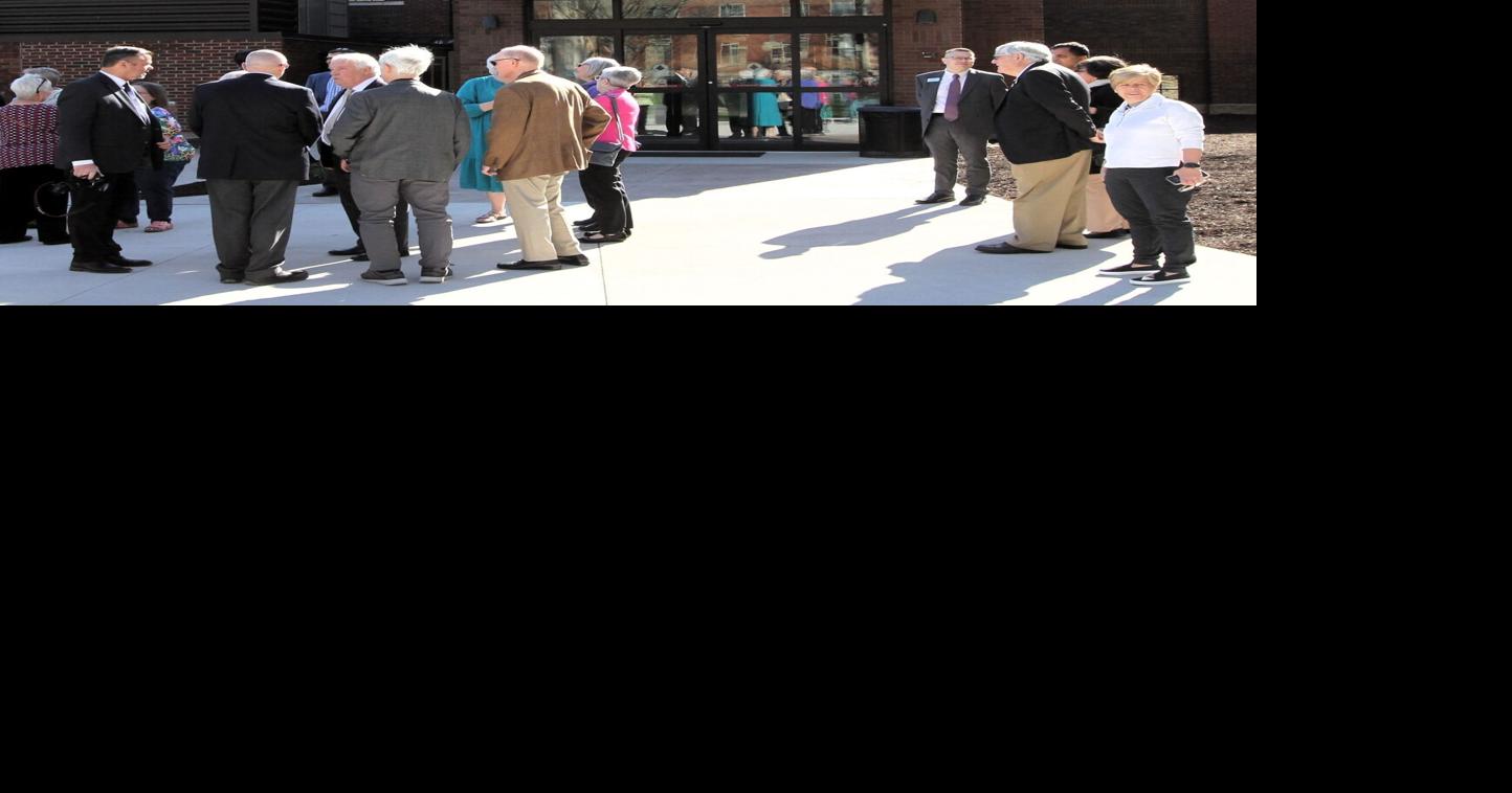 St. Ambrose dedicates Higgins Hall after Thomas Higgins