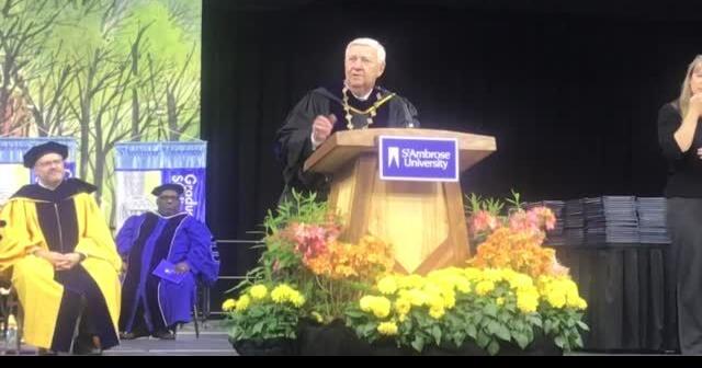 St. Ambrose University graduation
