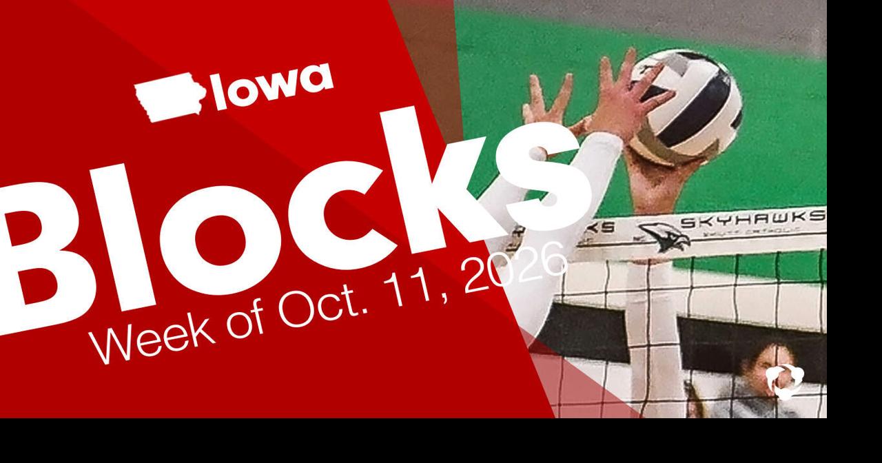 Iowa: Blocks from Week of Oct. 11, 2026