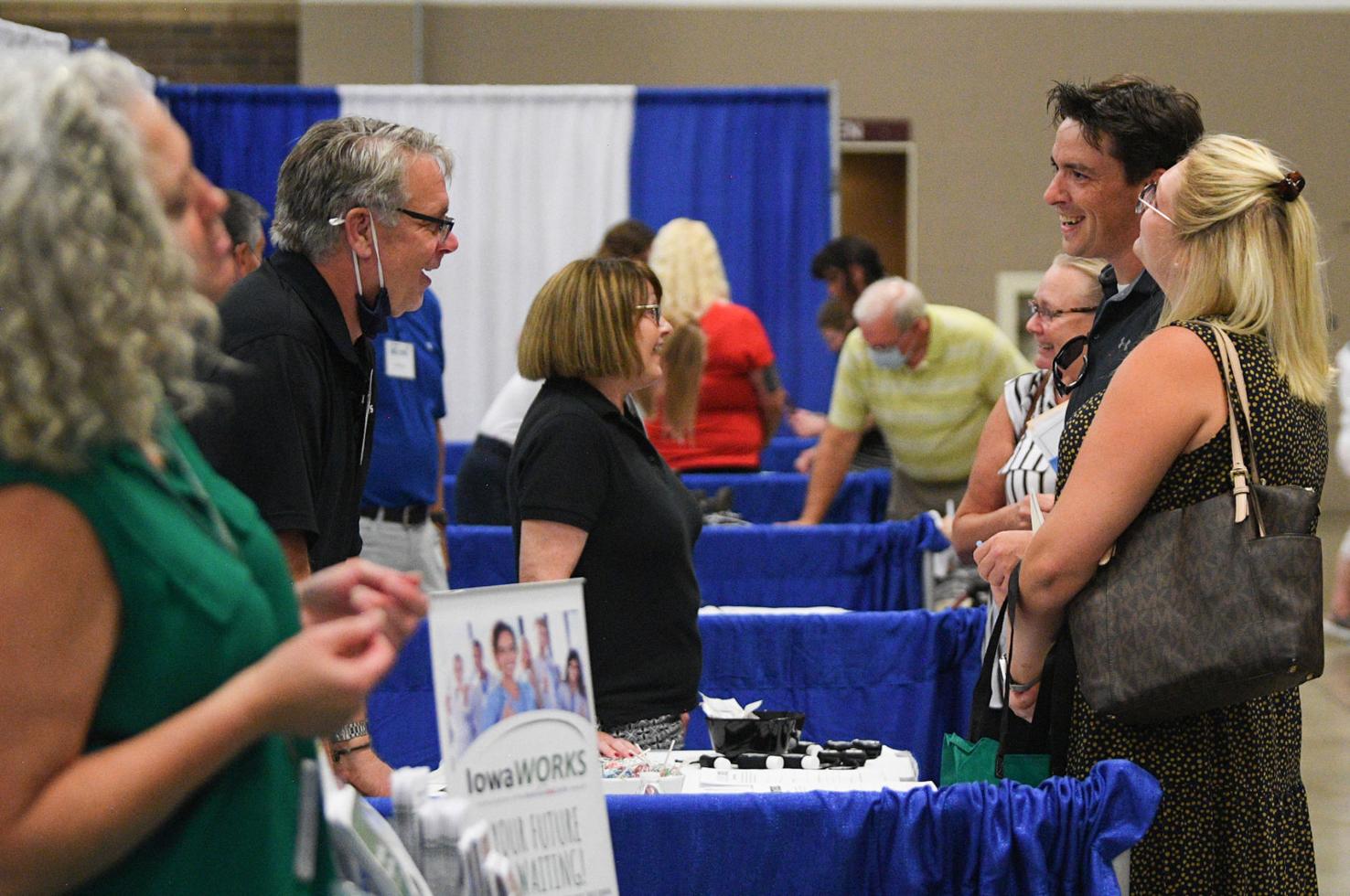 Photos: Quad-City Times/Dispatch-Argus career fair