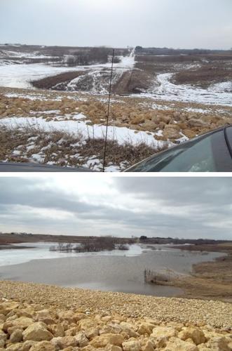 Lost Grove Lake welcomes spring deluge