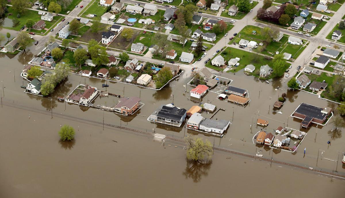 Flashback Friday: A look at aerial photos from the spring flood of 2019 ...