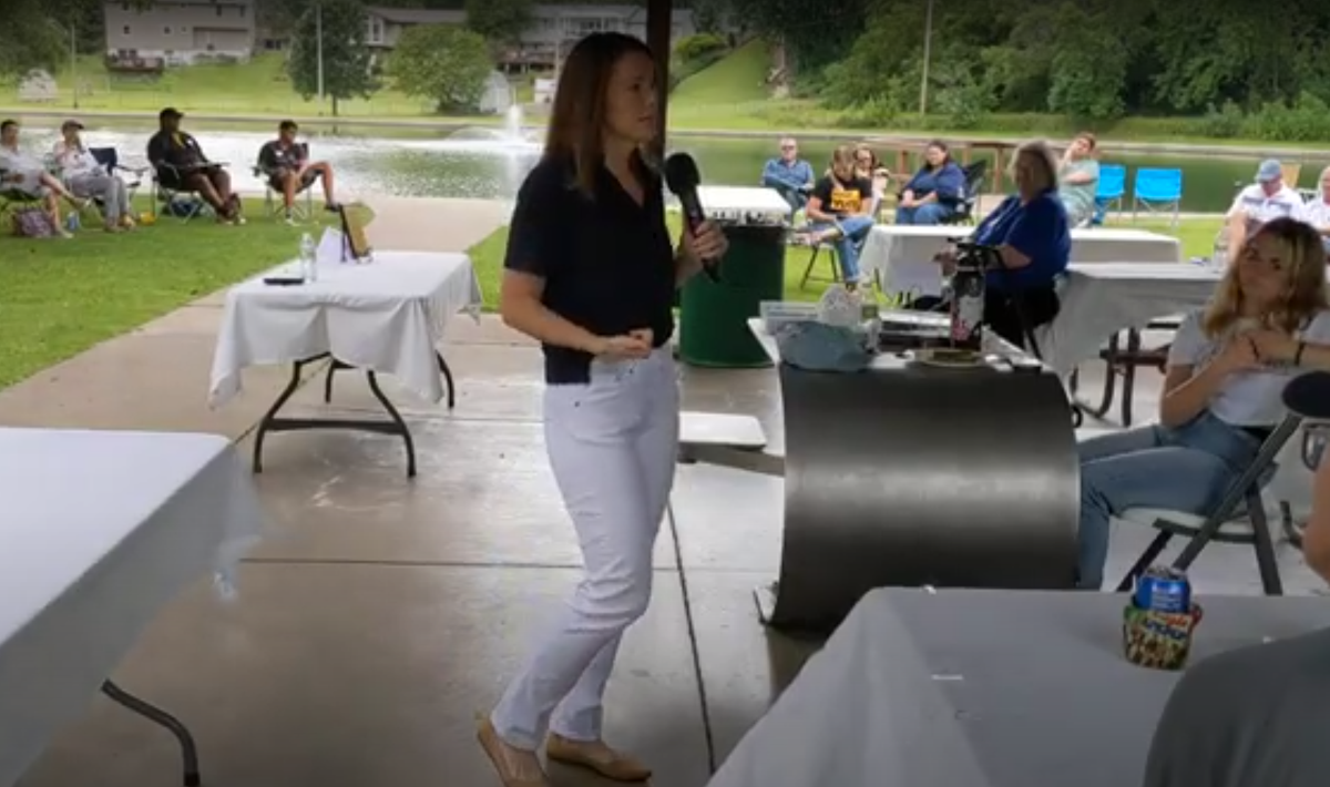 In Bettendorf, Democrat for Congress Christina Bohannan criticizes ...