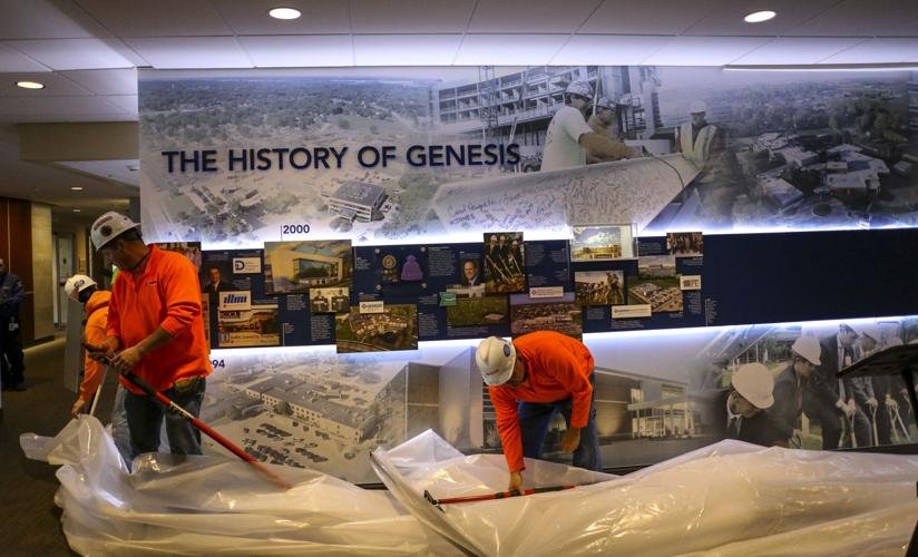 Genesis wall explains 150 years of hospital history