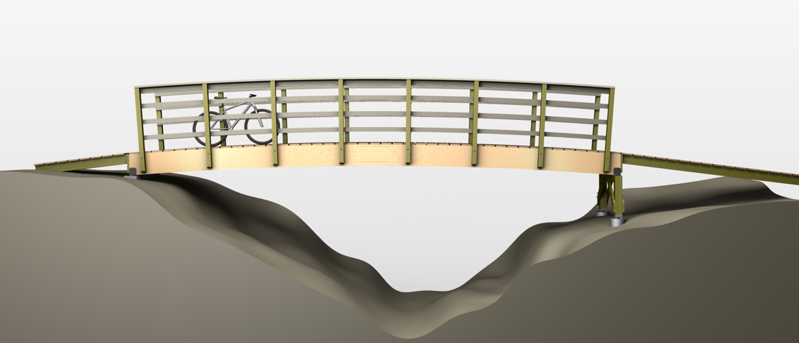 Mountain bikers construct multi-use trail, bridge in Port Byron