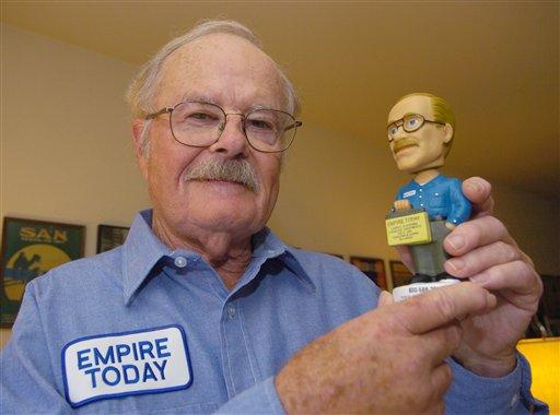Empire Carpet Man dead at 89